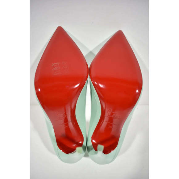 Shoes | Christian Louboutin So Kate 12 Oxy Blue Patent Leather Stiletto ...